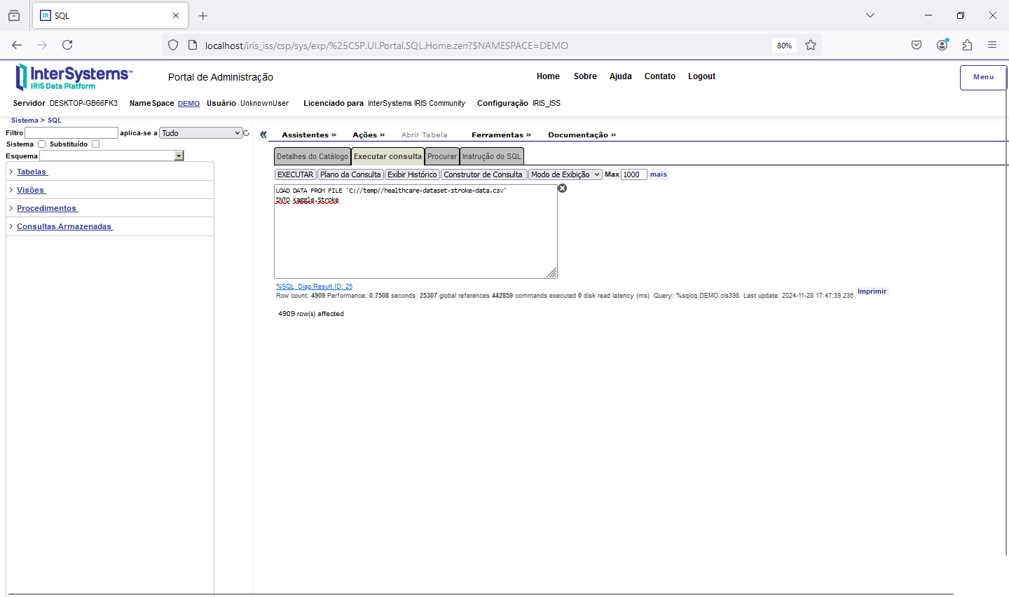 Usando o Python no InterSystems IRIS – Montando o Relatório de Análise