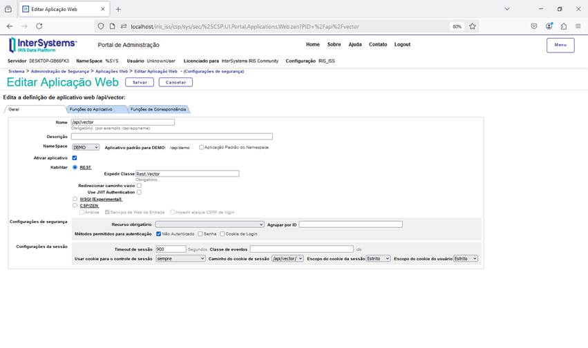 Utilizando o Gateway SQL com Python, Vector Search e Interoperabilidade no